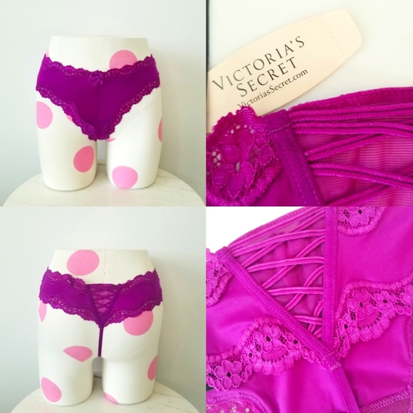 Victorias Secret Intimates And Sleepwear Victorias Secret Vintage Very Sexy Lace Crisscross
